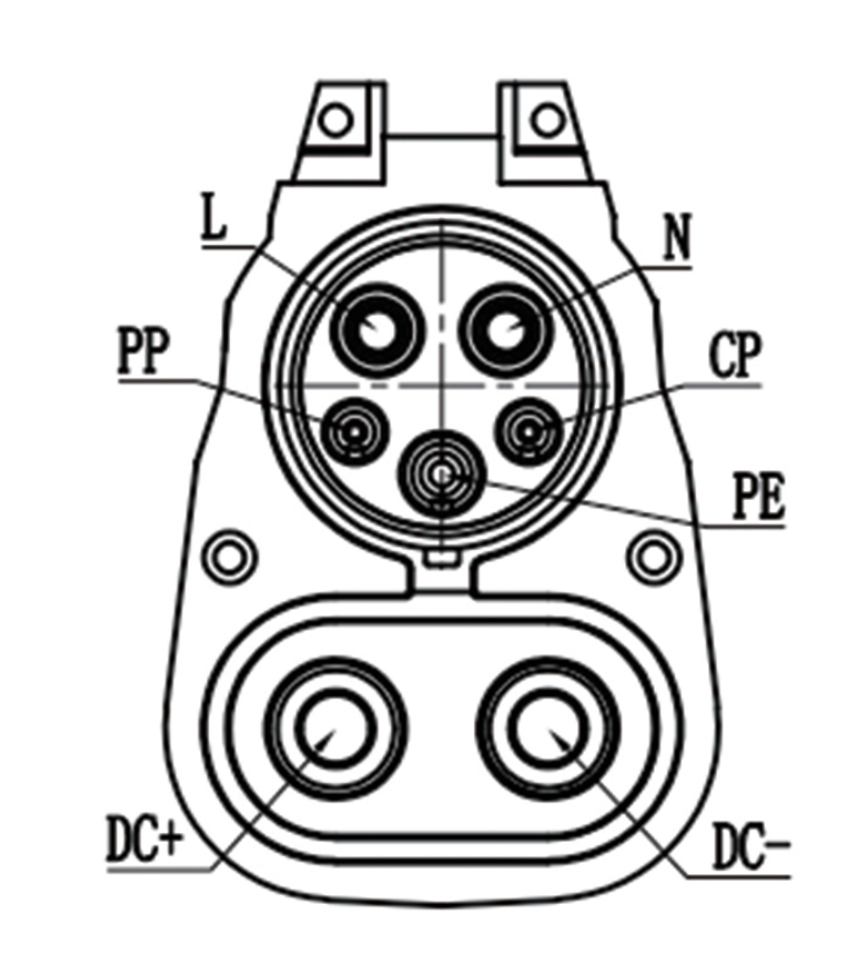 CCS Combo 1 EV Charger Plug - Buy CCS 1 ev Plug, CCS quick charger ...